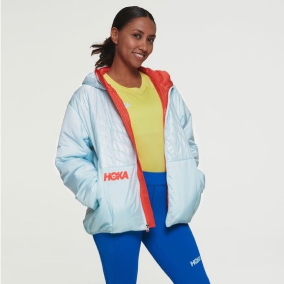 Hoka | Jackets & Coats | Hoka One One Puffy Jacket Relaxed Fit All ...